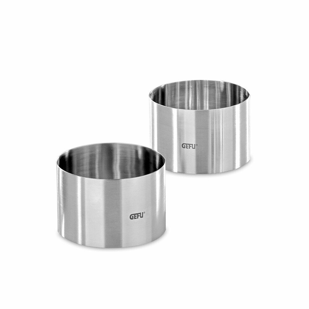 Кольцо кулинарное GEFU 12160, антибакт. покрытие, нержавеющая сталь, диаметр 7.5 см