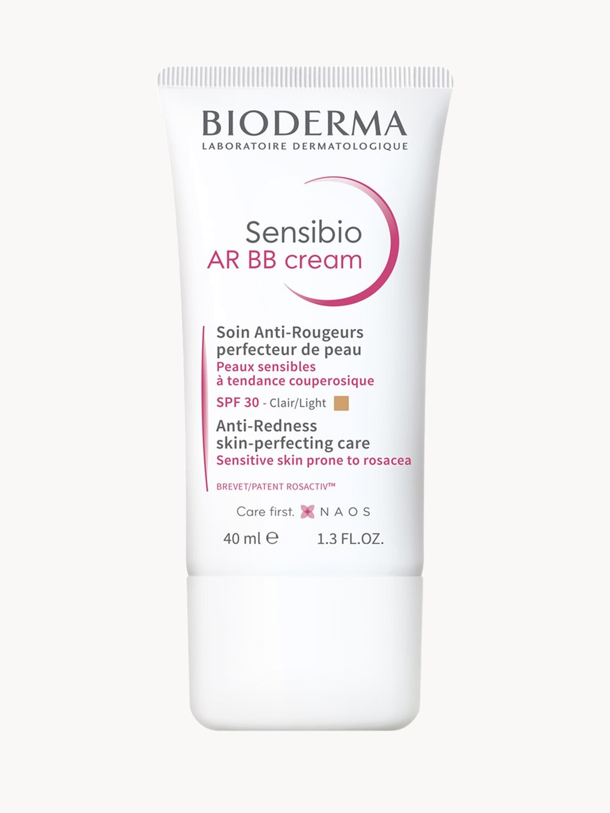 BIODERMA Sensibio AR Солнцезащитный BB крем с тоном для кожи с покраснениями и розацеа SPF 30, 40 мл