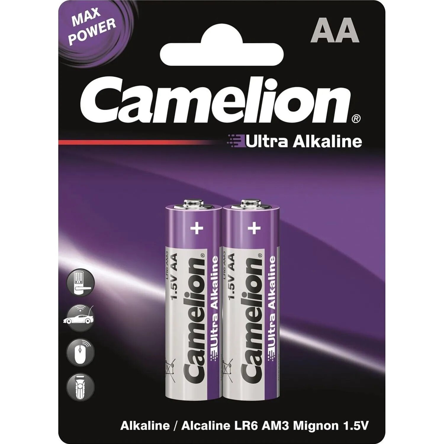 Батарейка Camelion Ultra 2шт/бл (LR6-BP2UT, 1.5В) (14982)