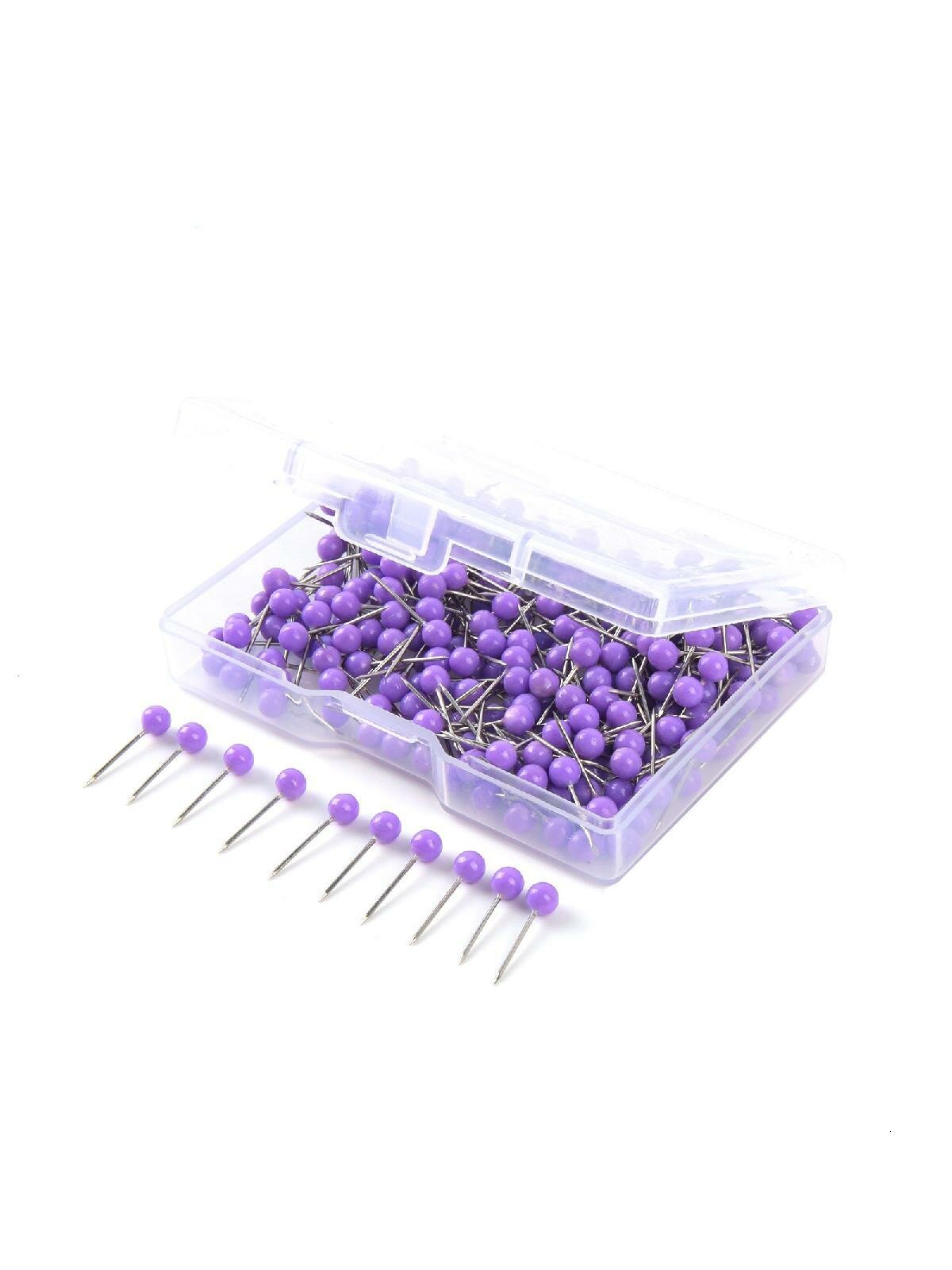 Цветные швейные булавки с шариками