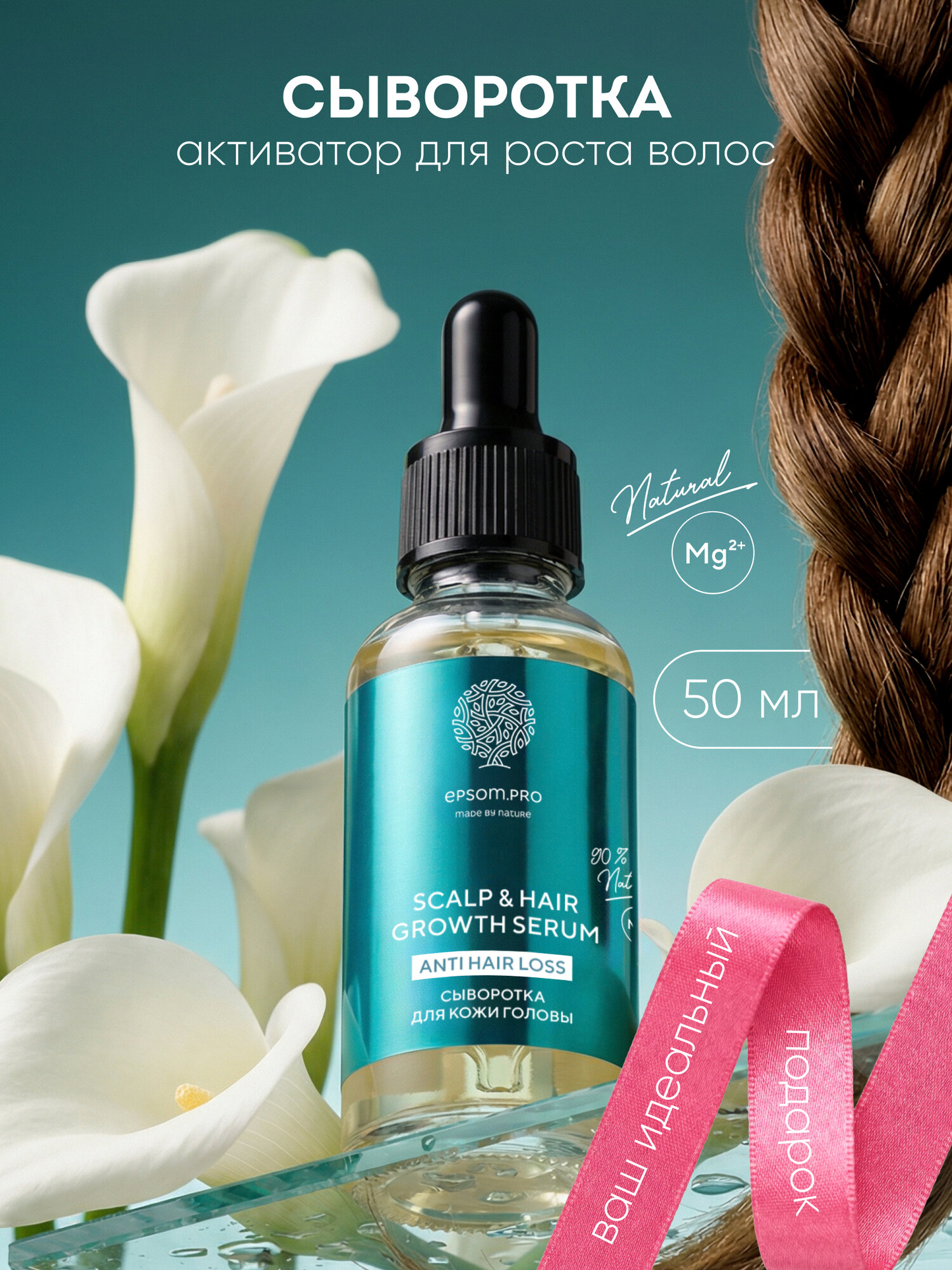 Сыворотка для кожи головы "Scalp & Hair Growth Serum", 50 мл