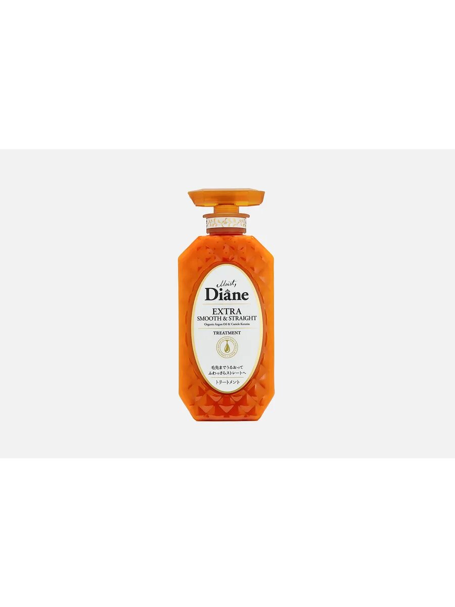 Бальзам-маска кератиновая гладкость MOIST DIANE Perfect Beauty Extra Smooth & Straight Treatment 450 мл