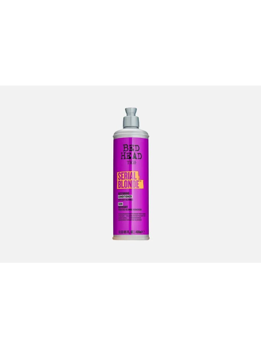 TIGI Bed Head SERIAL BLONDE восстанавливающий кондиционер для блондинок 400мл