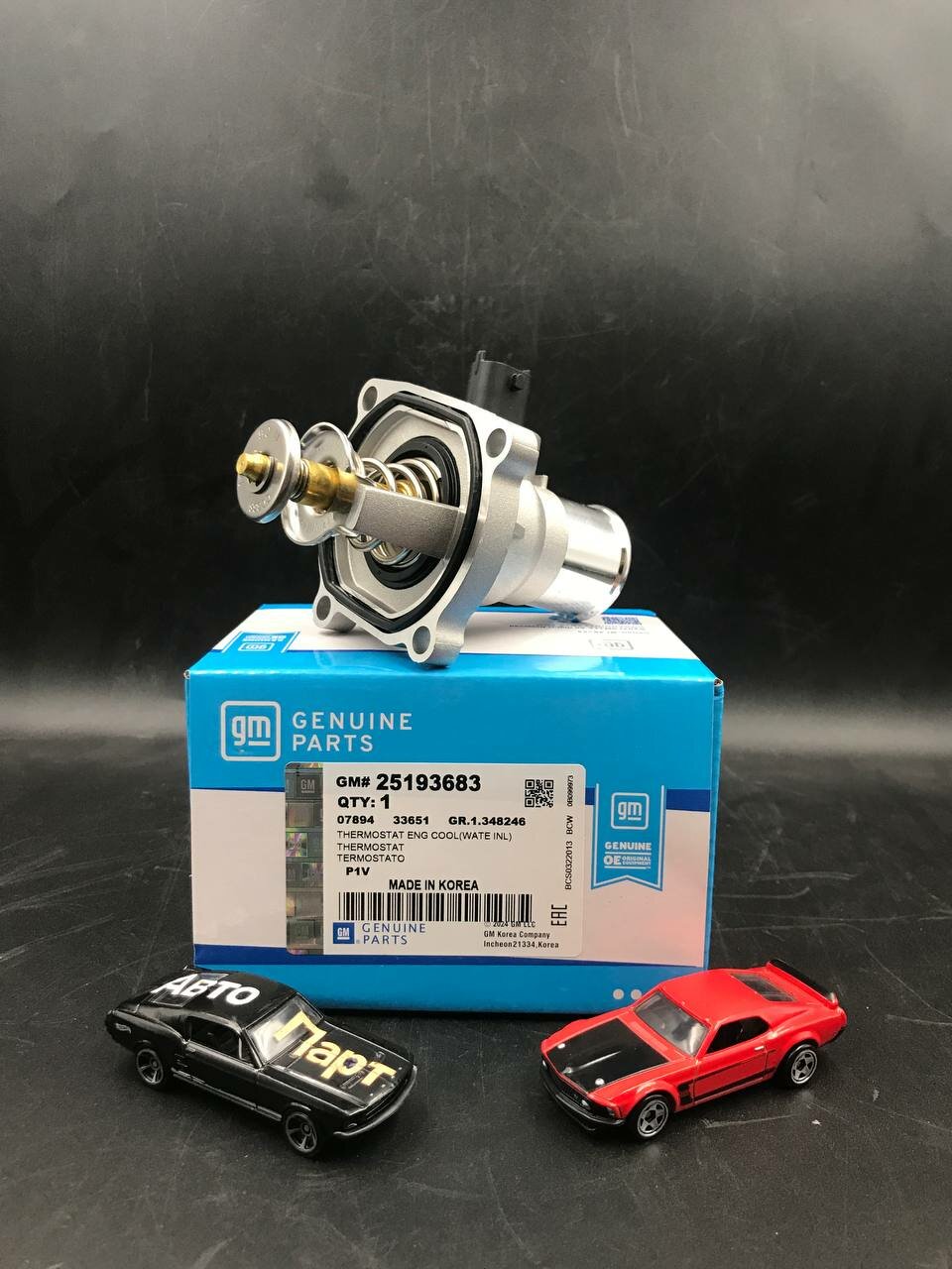 Термостат 105 градусов GM OPEL CHEVROLET 1.6 1.8 L 96984104 55597008 - арт. 25193683