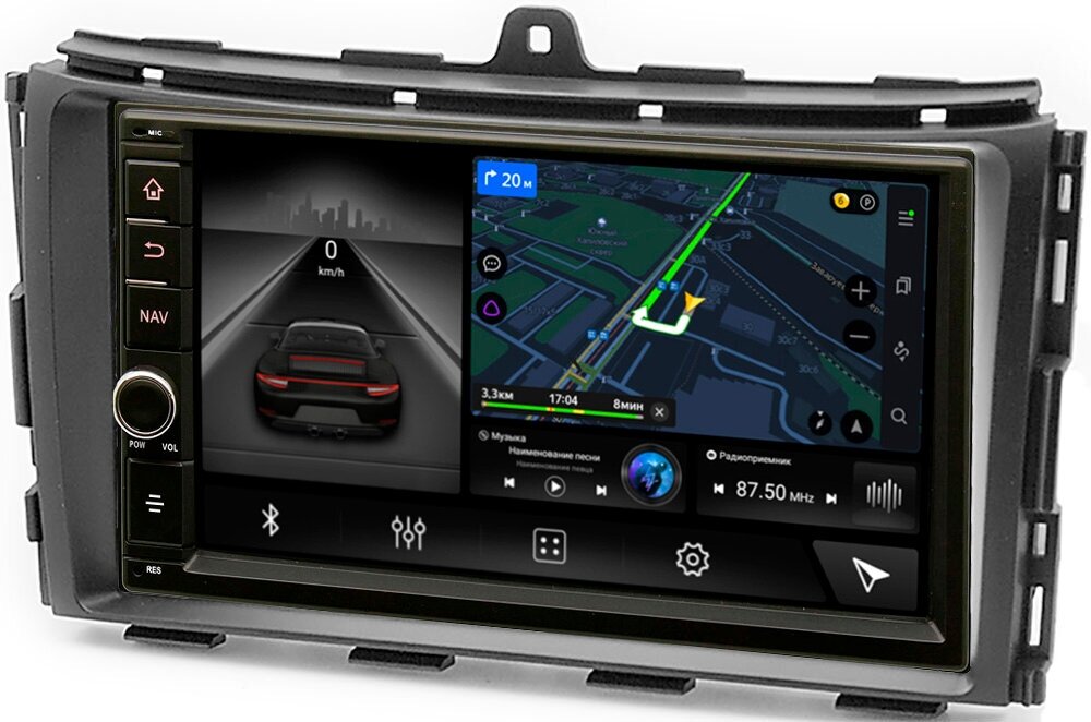 Штатная магнитола Geely Emgrand EC7 2016-2019 Canbox GTR056-RP-11-707-244 Android 10 (4/64, DSP, IPS, Carplay) С крутилкой