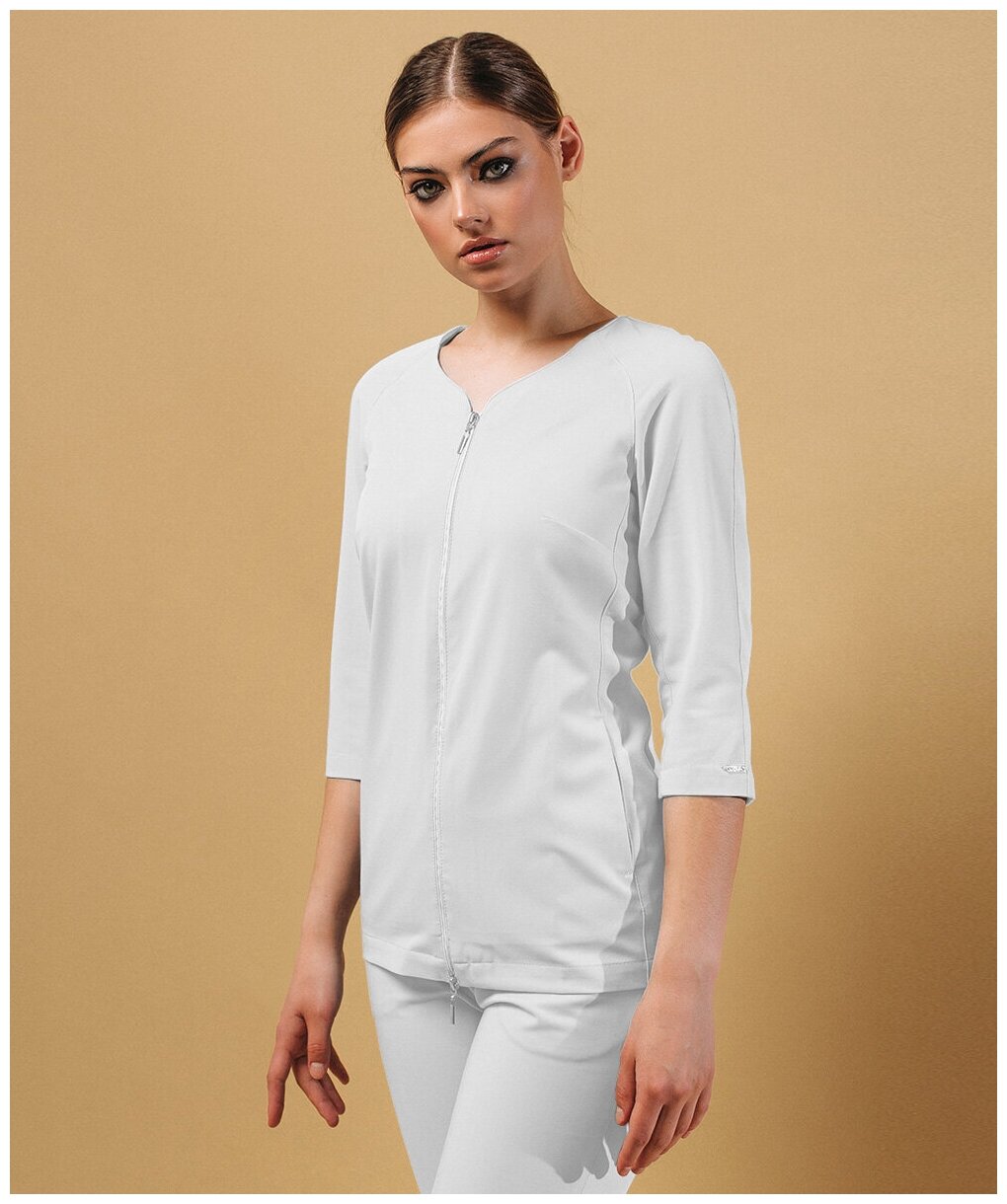 ENIGMA женский жакет 218012 (L, Белый)