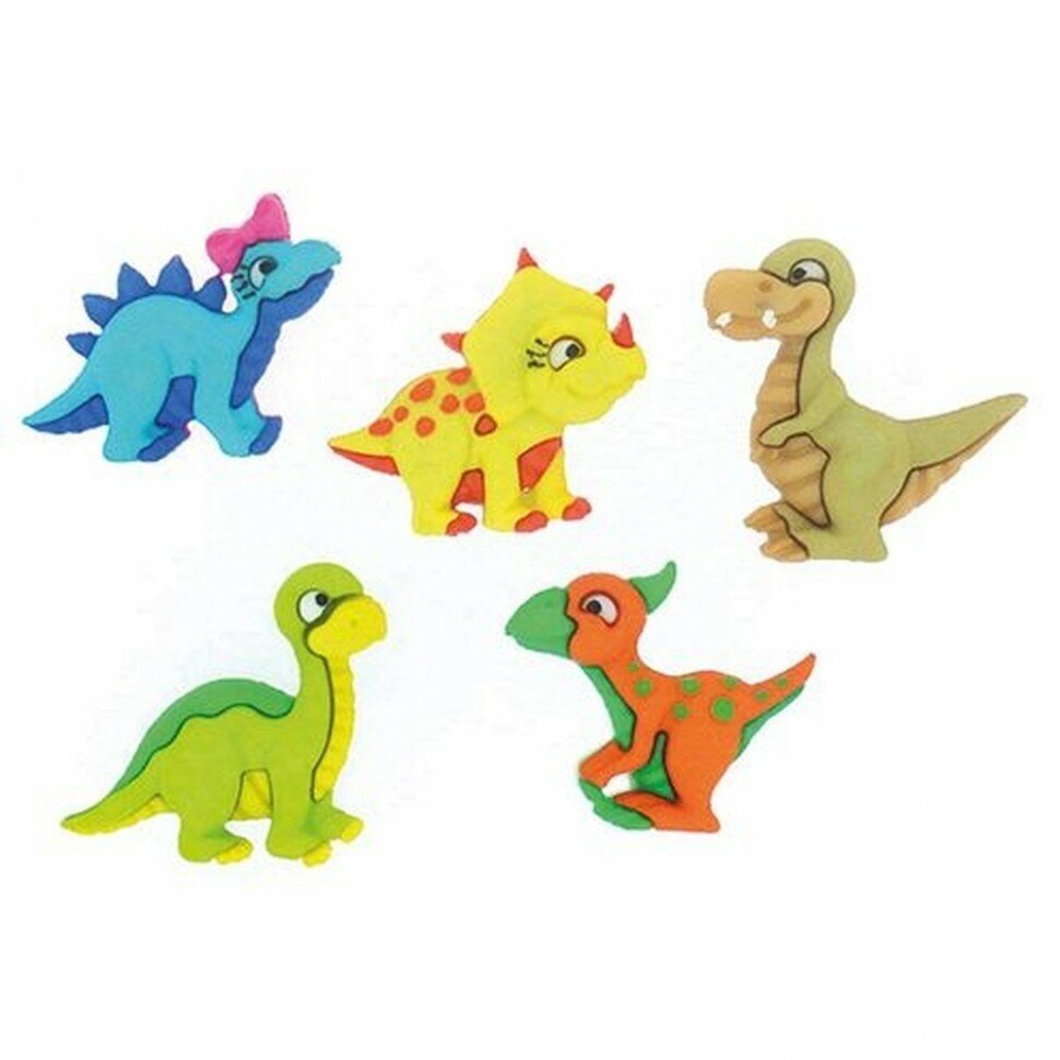 #7675 Пуговицы декоративные "Dino Mite" Dress It Up 5 шт