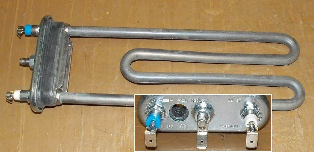 1-2-20 | HTR006BO ТЭН 2000W (прям. с отв. L=200, R9+, M145, 2-термПредохр, IRCA, зам.267512, HTR012BO