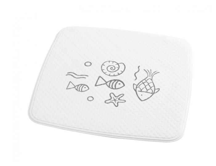 Коврик противоскользящий в вану/душ RIDDER Neptun серый 54*54