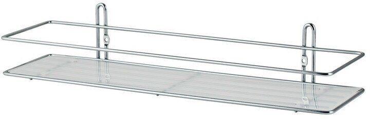 Полка для ванной Swensa 1-ярусная прямая 40x11x7 см SWR-021 1200156