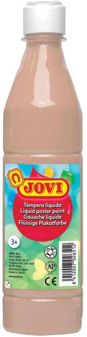 Гуашь Jovi телесная, с повышенным содержанием пигмента 500 мл, 50609