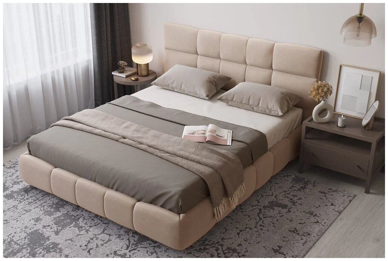 Двуспальная кровать Олимп, 180x200 см, 1.8х2.0 м, Costa