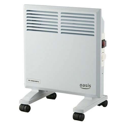 Конвектор OASIS KM-10, 1000Вт, белый