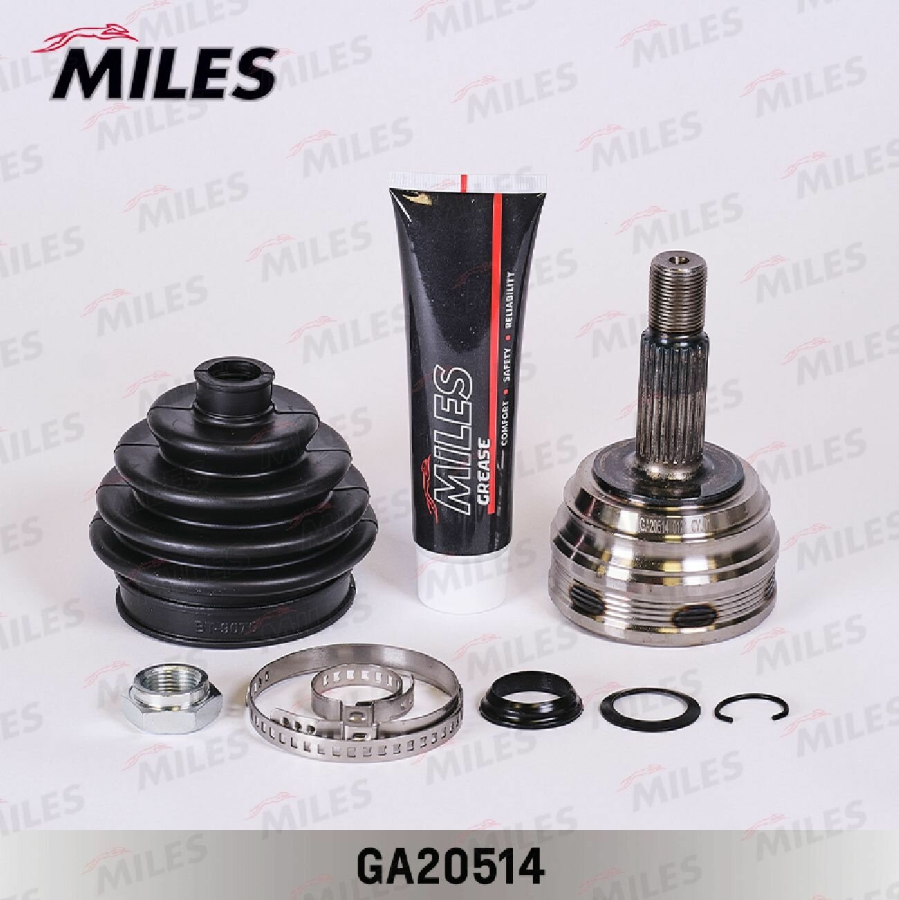 ШРУС VW CADDY/G2/G3/PASSAT/POLO/SEAT CORDOBA/IBIZA 1.0-1.9D 83-04 нар. GA20514, MILES GA20514