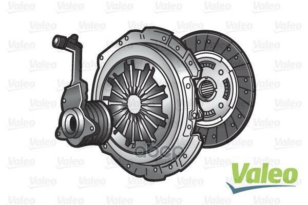 3-х компонентный комплект сцепления RENAULT Duster, Logan, Sandero 1.5dCi Valeo арт. 834098