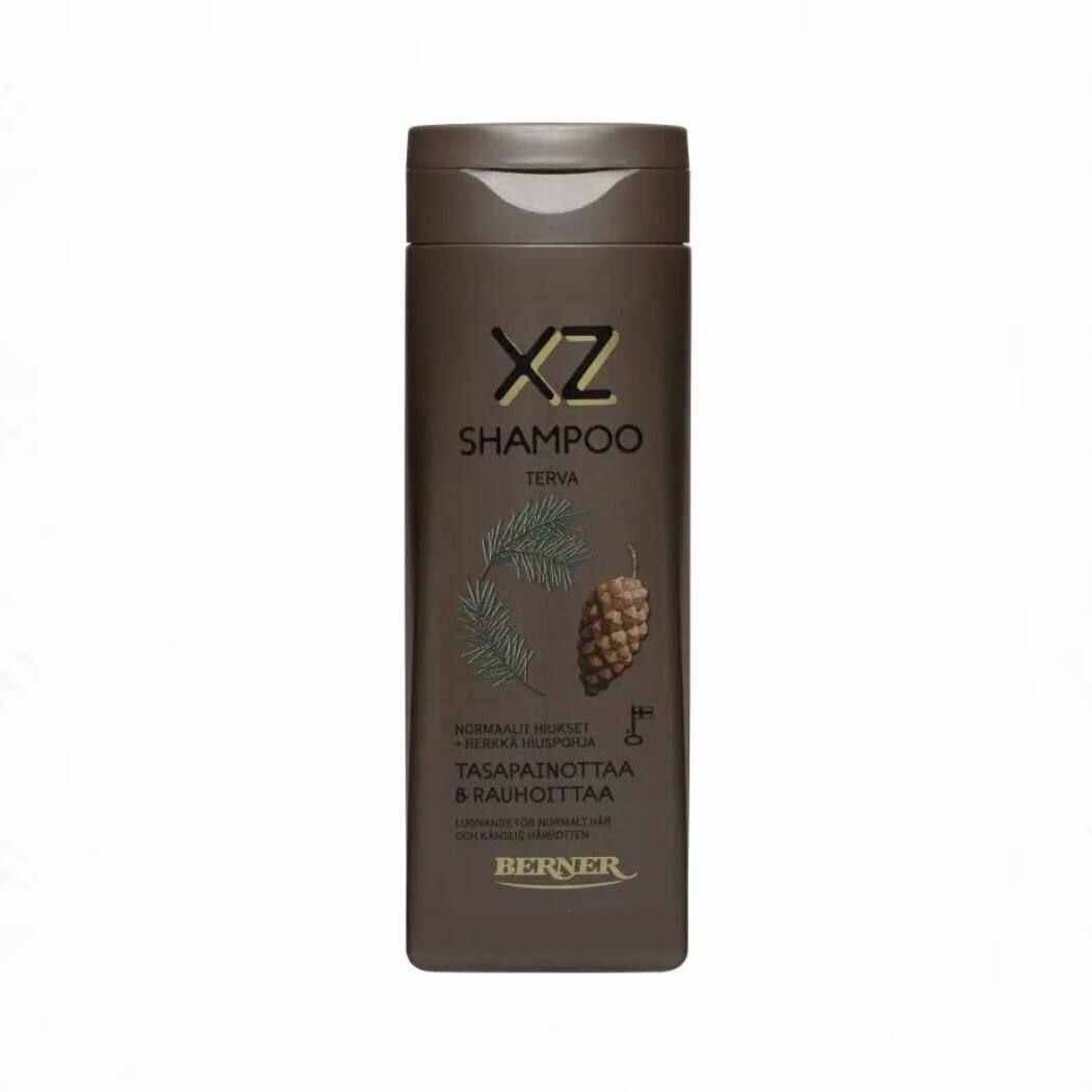 Шампунь XZ Terva дегтярный для здоровой кожи головы 250 мл (Финляндия)