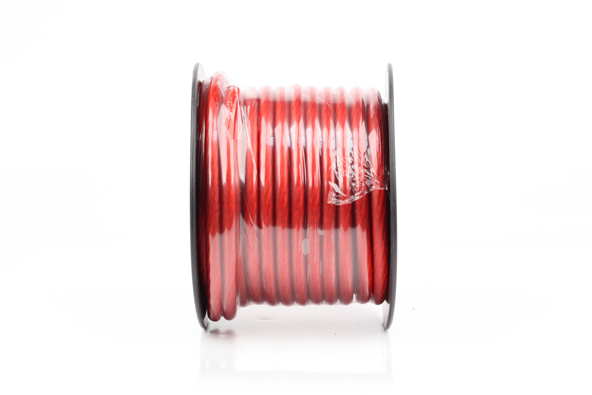 Силовой кабель (2 AWG), красный ACV KP25-1304