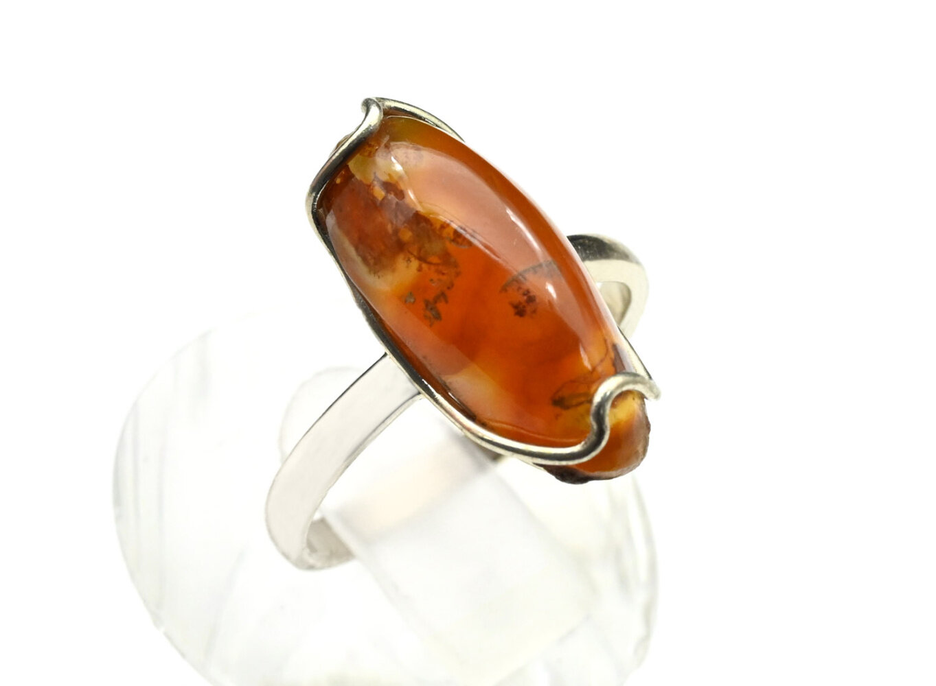 Кольцо, сердолик