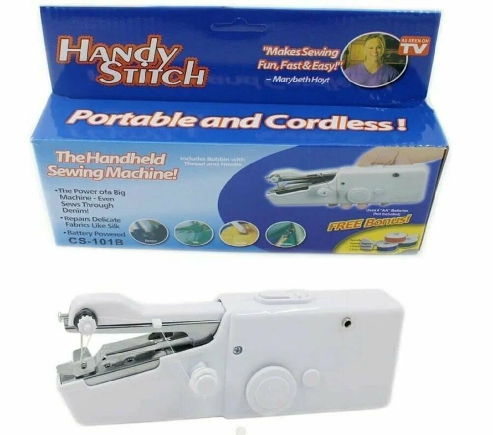Ручная швейная машинка HANDY STYTH/ Мини швейная машинка