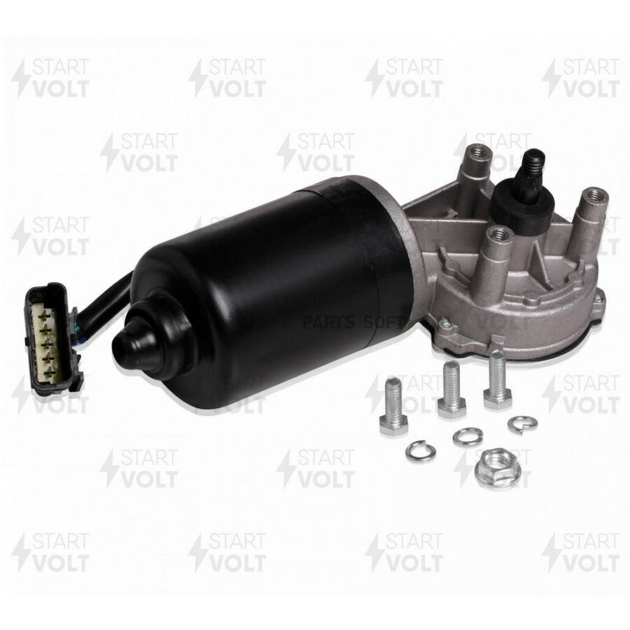 STARTVOLT VWF 0902 Мотор стеклоочистителя LADA LARGUS 12-/RENAULT LOGAN 04-/SANDERO 08-