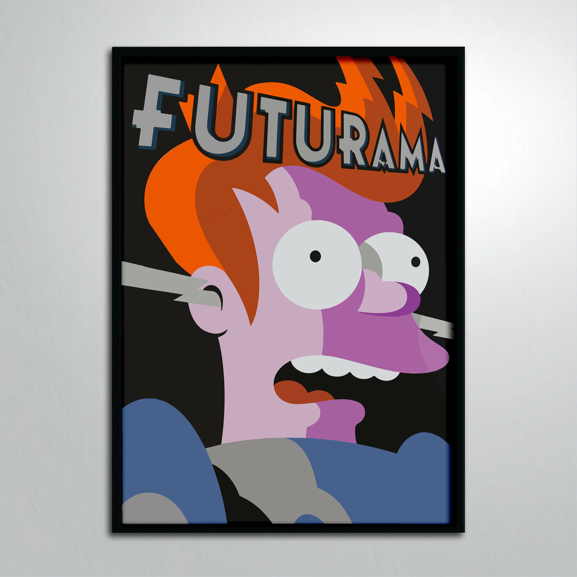 Постер без рамы/Футурама Филип Дж. Фрай Журнал Futurama
