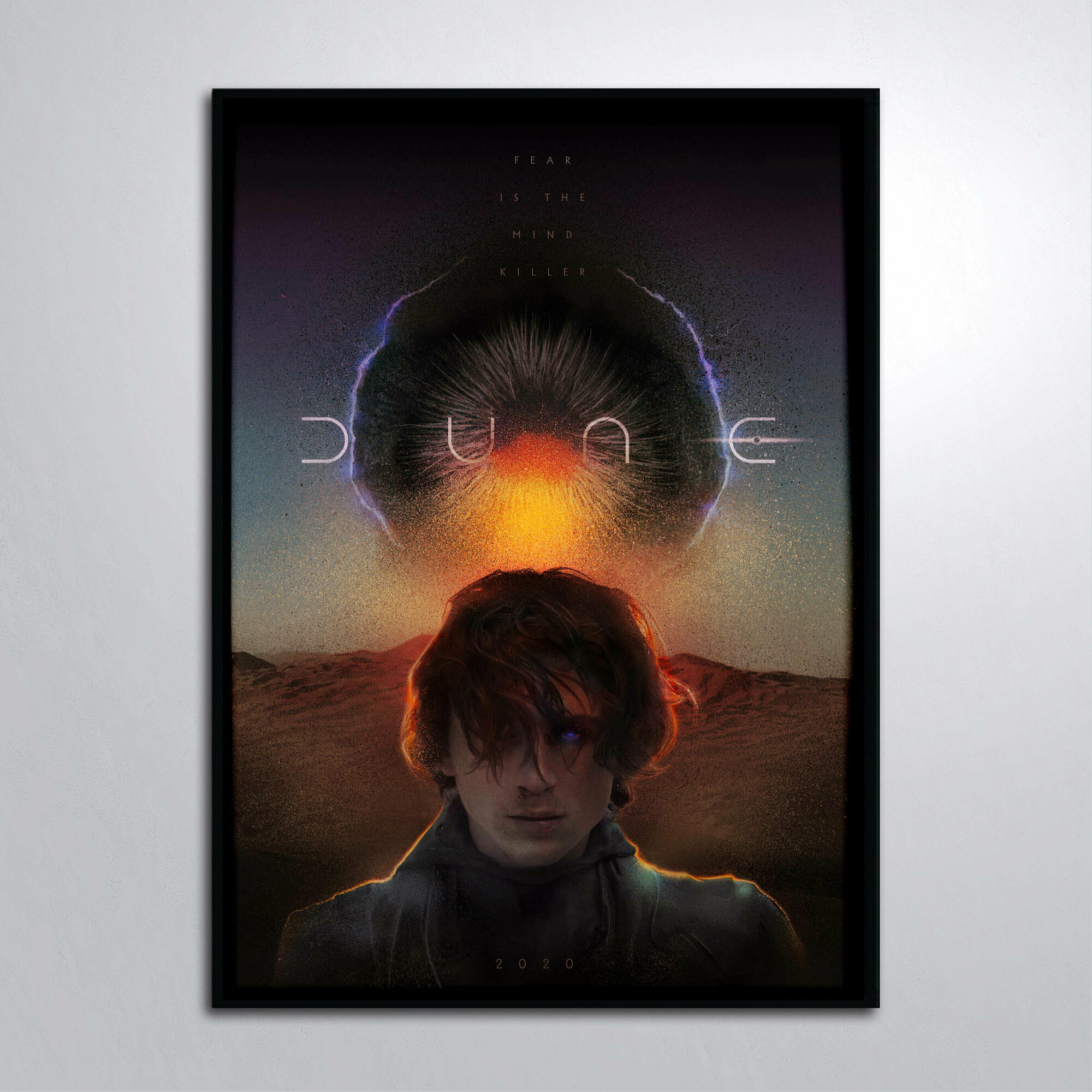Постер в раме/Дени Вильнёв Дюна Тимоти Шаламе Картина Dune: Part One