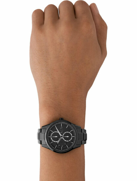 Наручные часы Armani Exchange Dante, черный/серебряный — фото 1