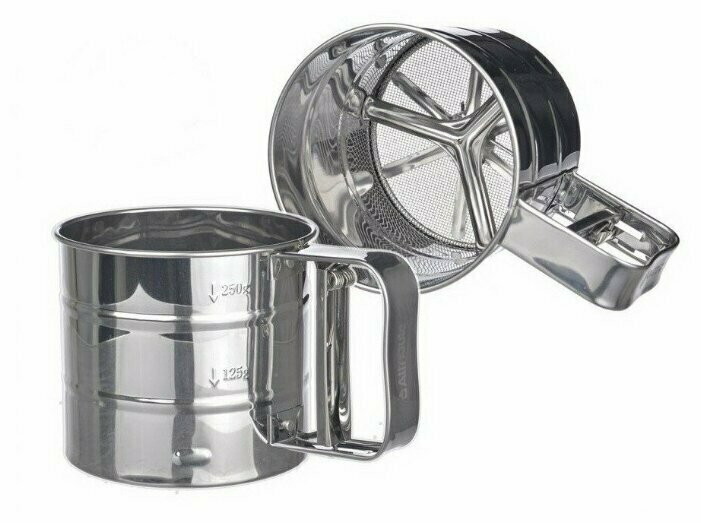 Сито для муки из нержавеющей стали.