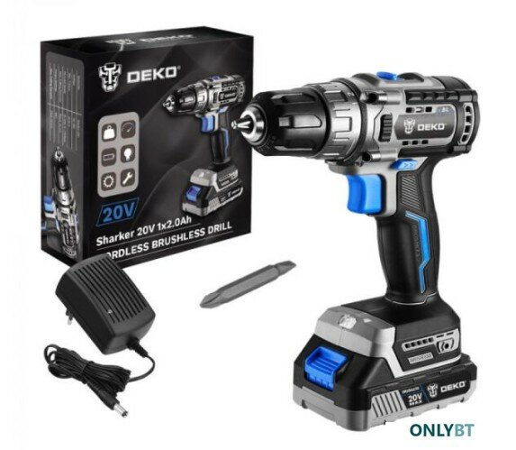 Шуруповерт Deko Sharker 20V 063-4037