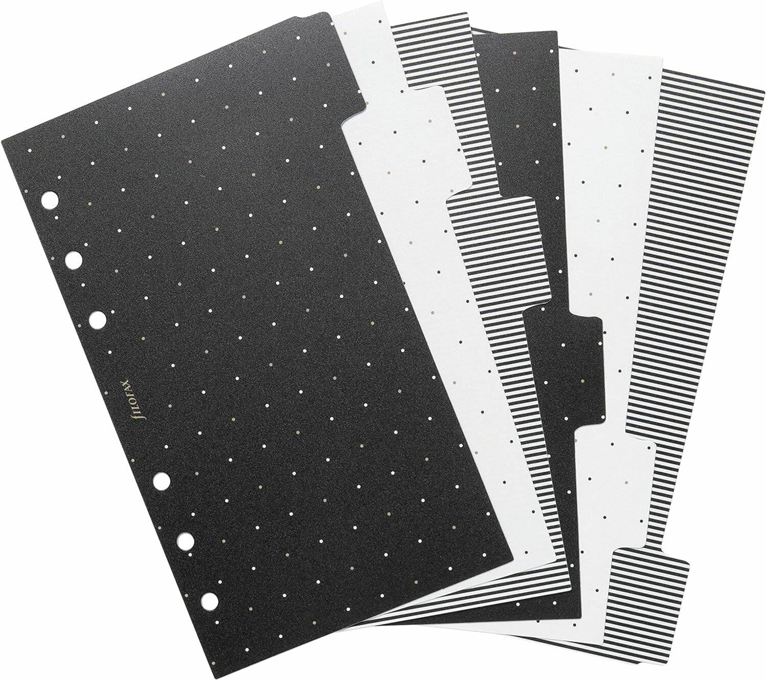 Разделители листов Filofax Personal Moonlight 104х171мм 6 шт