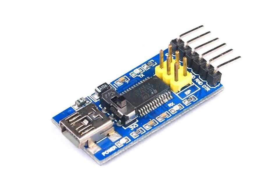 Преобразователь miniUSB в TTL (5V/3.3V) с поддержкой ISP на базе FT232RL
