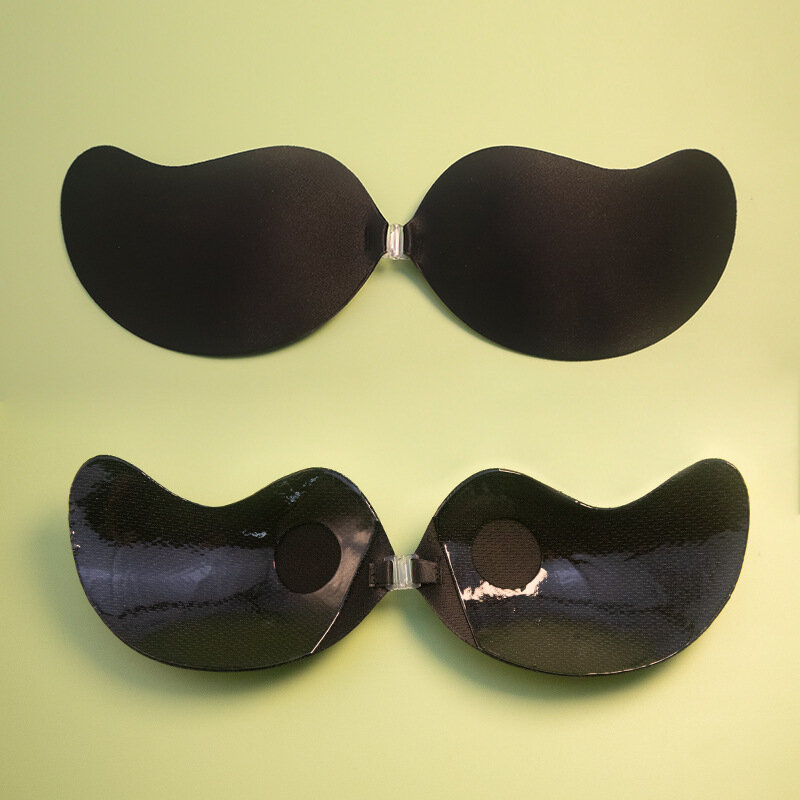 Накладка на грудь "Чашечка манго", силиконовая, антибликовое покрытие, телесный цвет, размер B