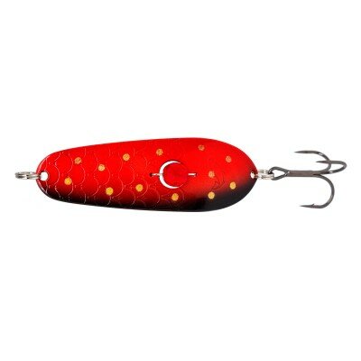 Блесна колеблющаяся Kuusamo Rasanen 70/20 с камнем BL/FR/G-S UV