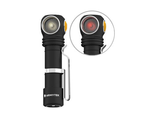 Мультифонарь светодиодный Armytek Wizard C2 WR Magnet Usb, теплый и красный свет, аккумулятор (F06901W)
