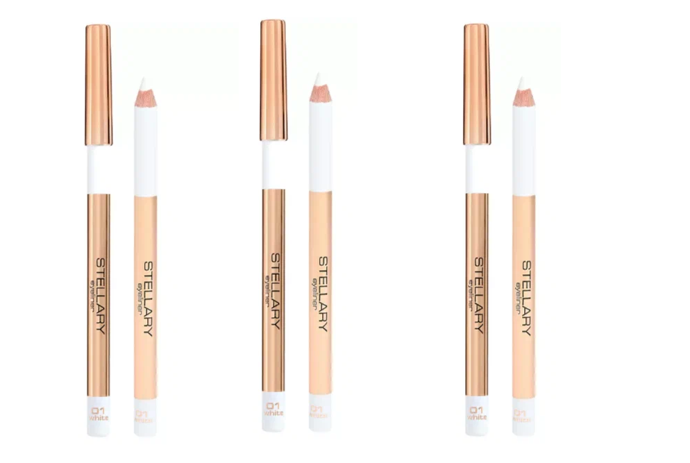 Карандаш для глаз Stellary Eyeliner, тон 1 Белый, 1,35 г 3 шт