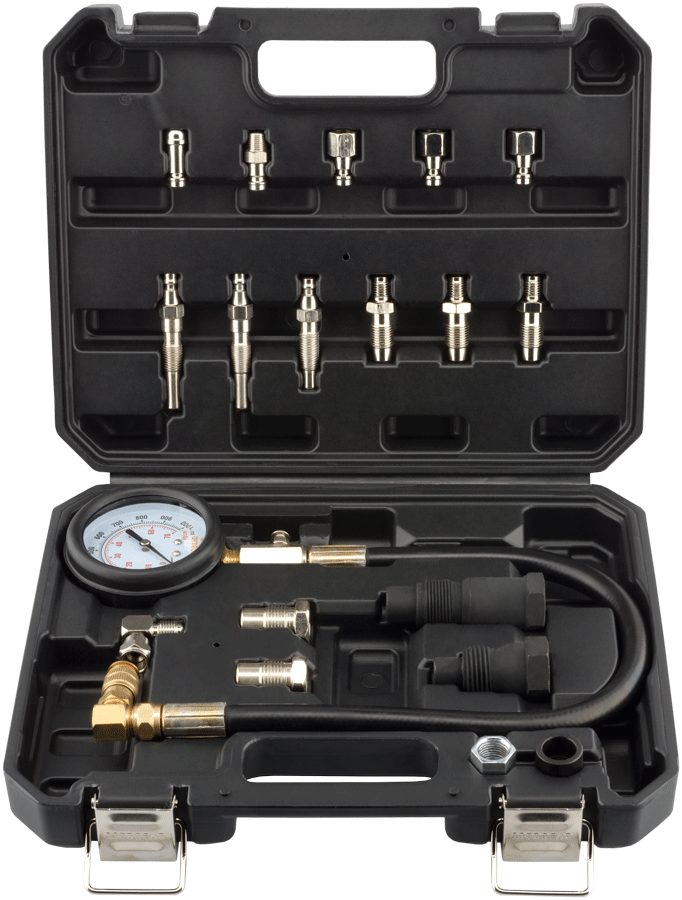 Компрессометр дизельный универсальный 70кгс/см2-70 бар 19 предметов