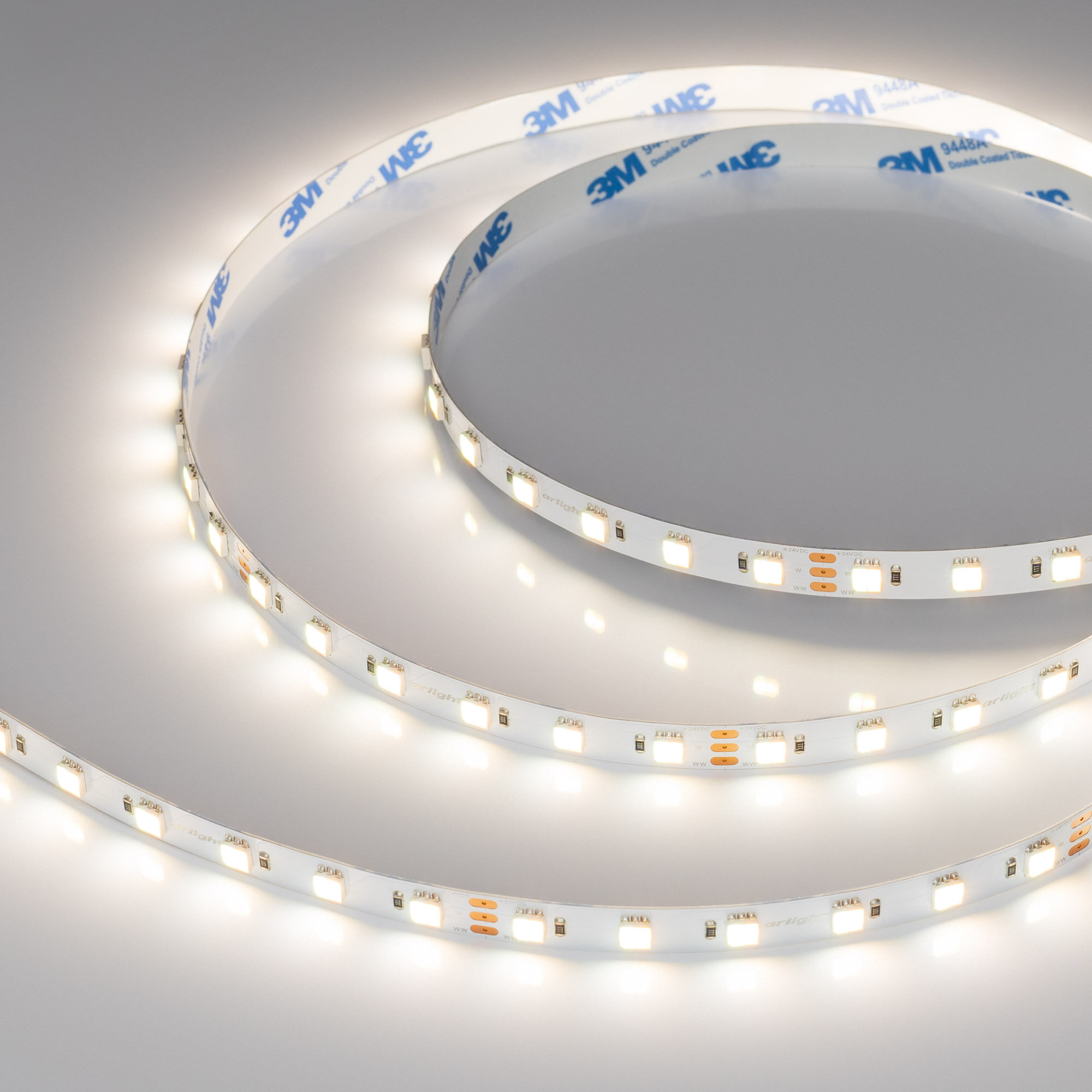 Светодиодная Лента RT-B60-10mm 24V White-MIX 2Ch (14.4 W/m, IP20, 5060, 5m) (Arlight, Изменяемая ЦТ) 025214(1)