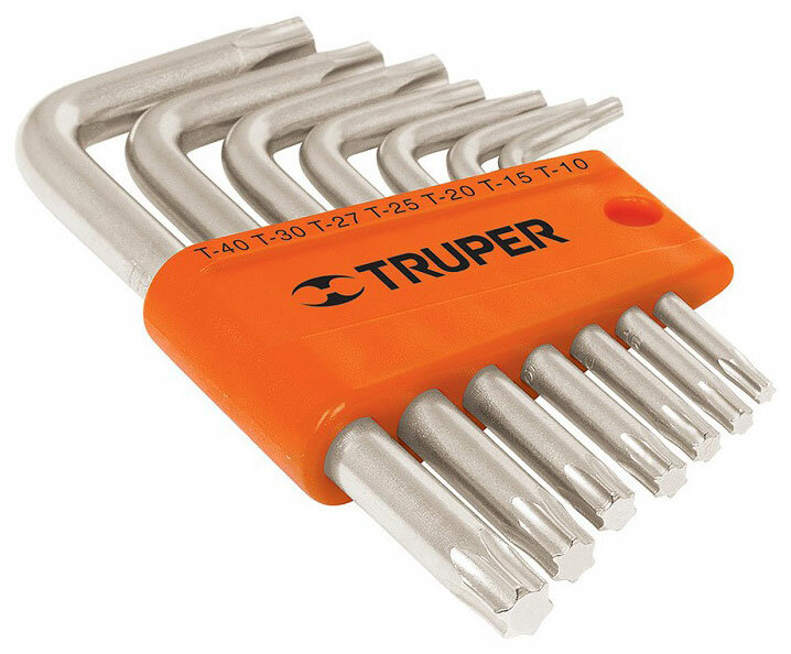 Набор шестигранных ключей Truper 7 шт TORX-7 15552