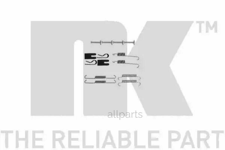NK 7930891 Комплект монтажный торм. колодок Mitsubishi Colt 04-