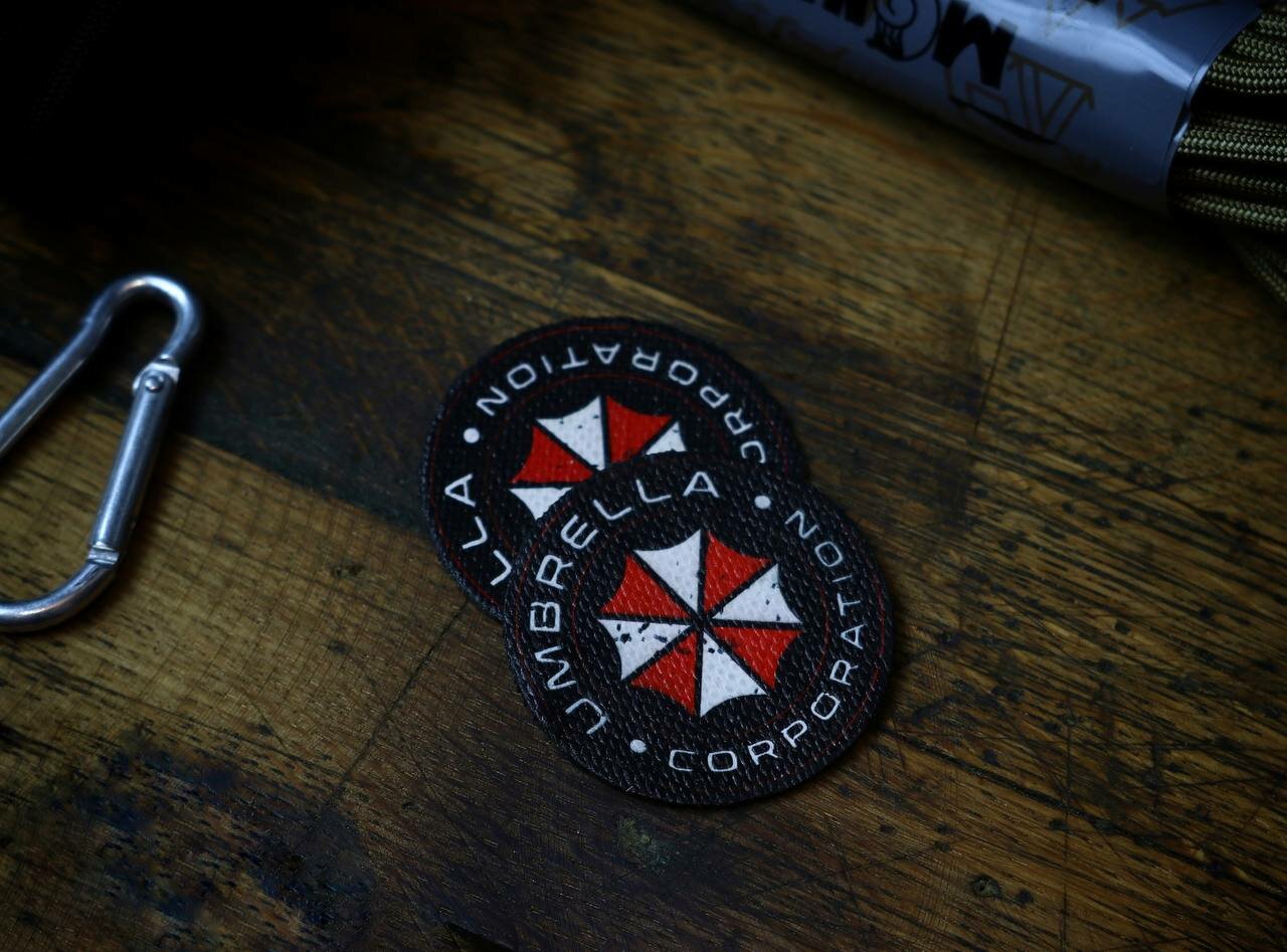 Шеврон на липучке Resident Evil для сумки и рюкзака