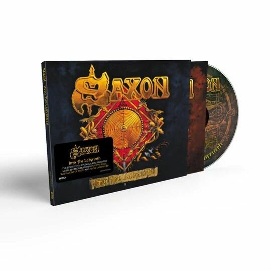 Компакт-диск Saxon – Into the Labyrinth, CD, Digisleeve, BMG 2023