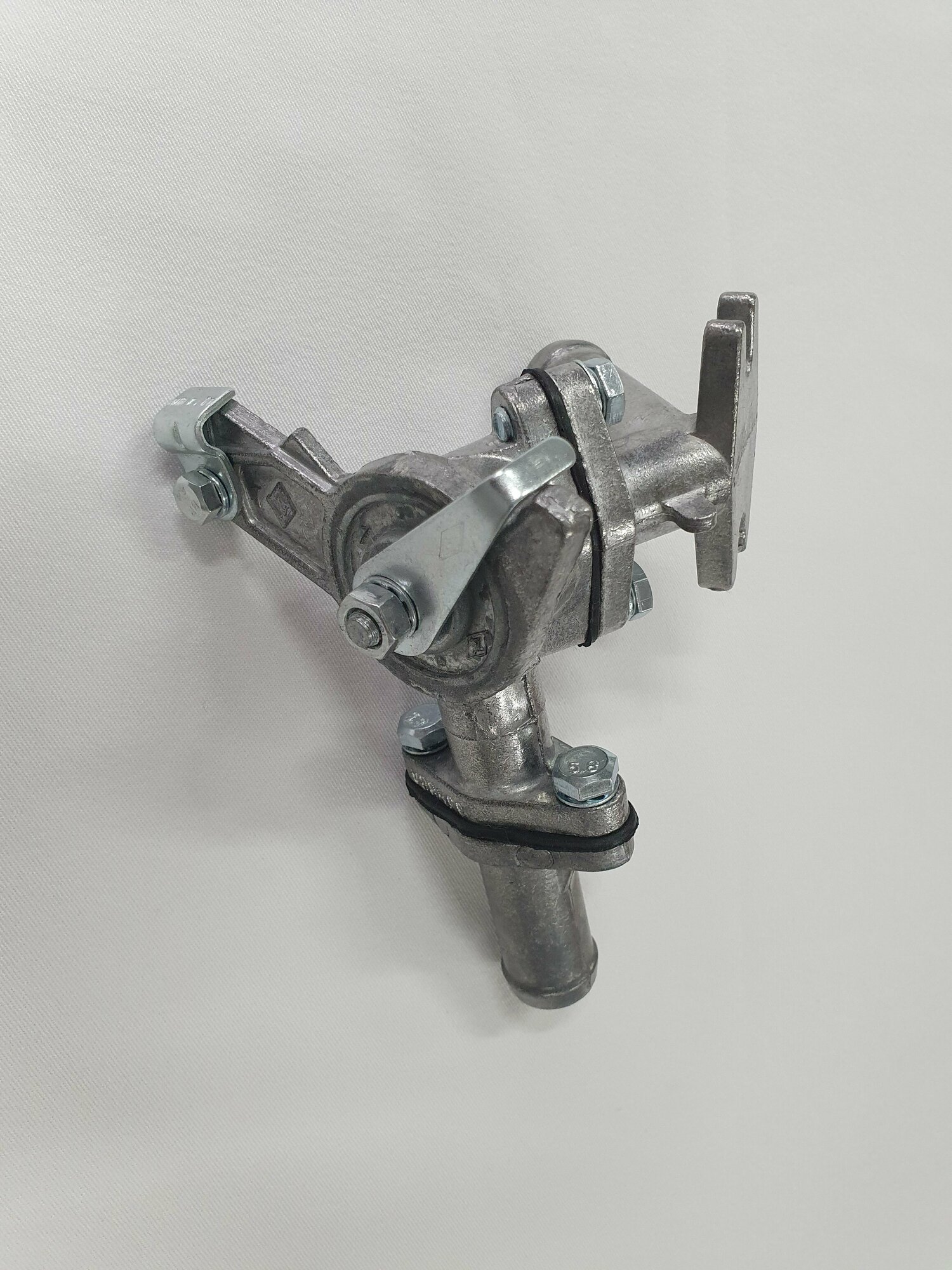 Кран отопителя 2101, Волга керамический с комплектом патрубков явва 2101-8101150-25