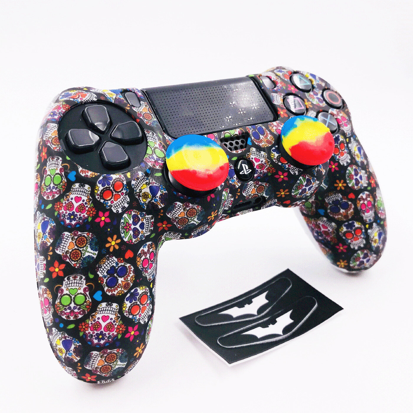 Чехол на геймпад PS4: PunkRock 5 + 2 насадки + Led Bar