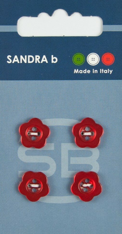#CARD052 Пуговицы Sandra 4 шт