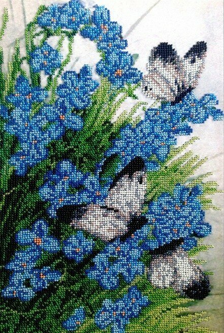 Набор для вышивания FeDi #КВ417 В начале лета, Вышивка бисером, 23 х 35.5 см