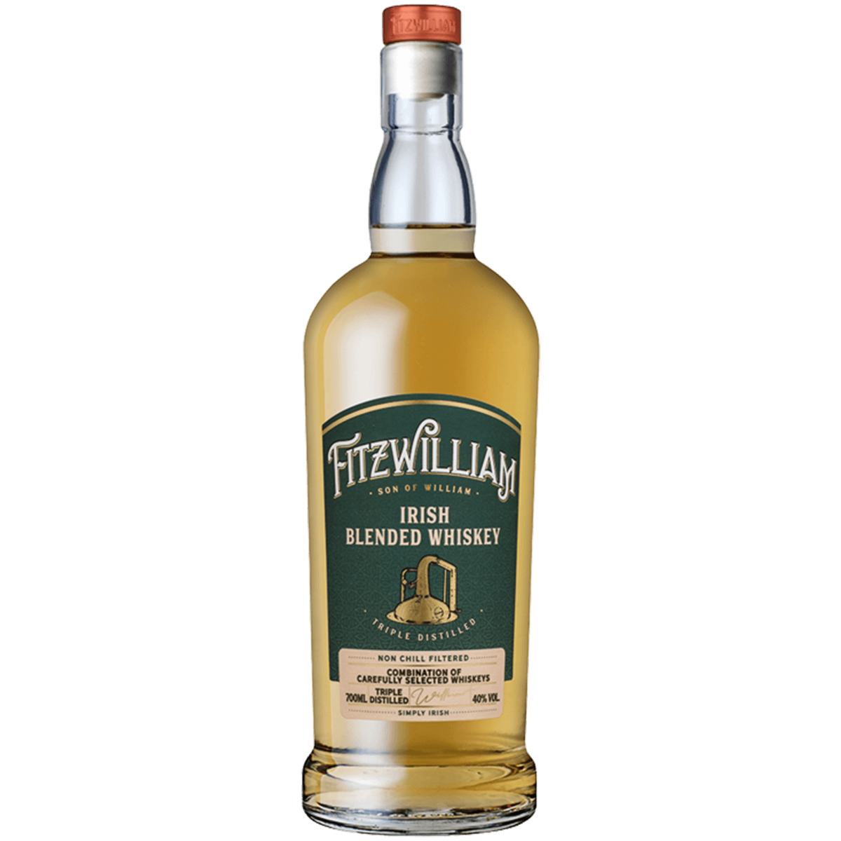 Виски "Fitzwilliam" Irish Blended, купажированный, 0,7 л, Ирландия