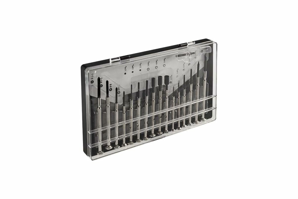 REXANT набор часовых отверток 16 предметов ht-16 12-6051 для точной сборки часов