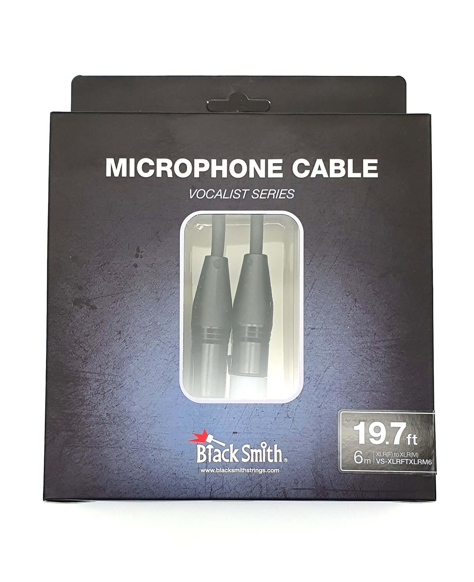 Микрофонный кабель BlackSmith Vocalist Series 19.7ft VS-XLRFTXLRM6
