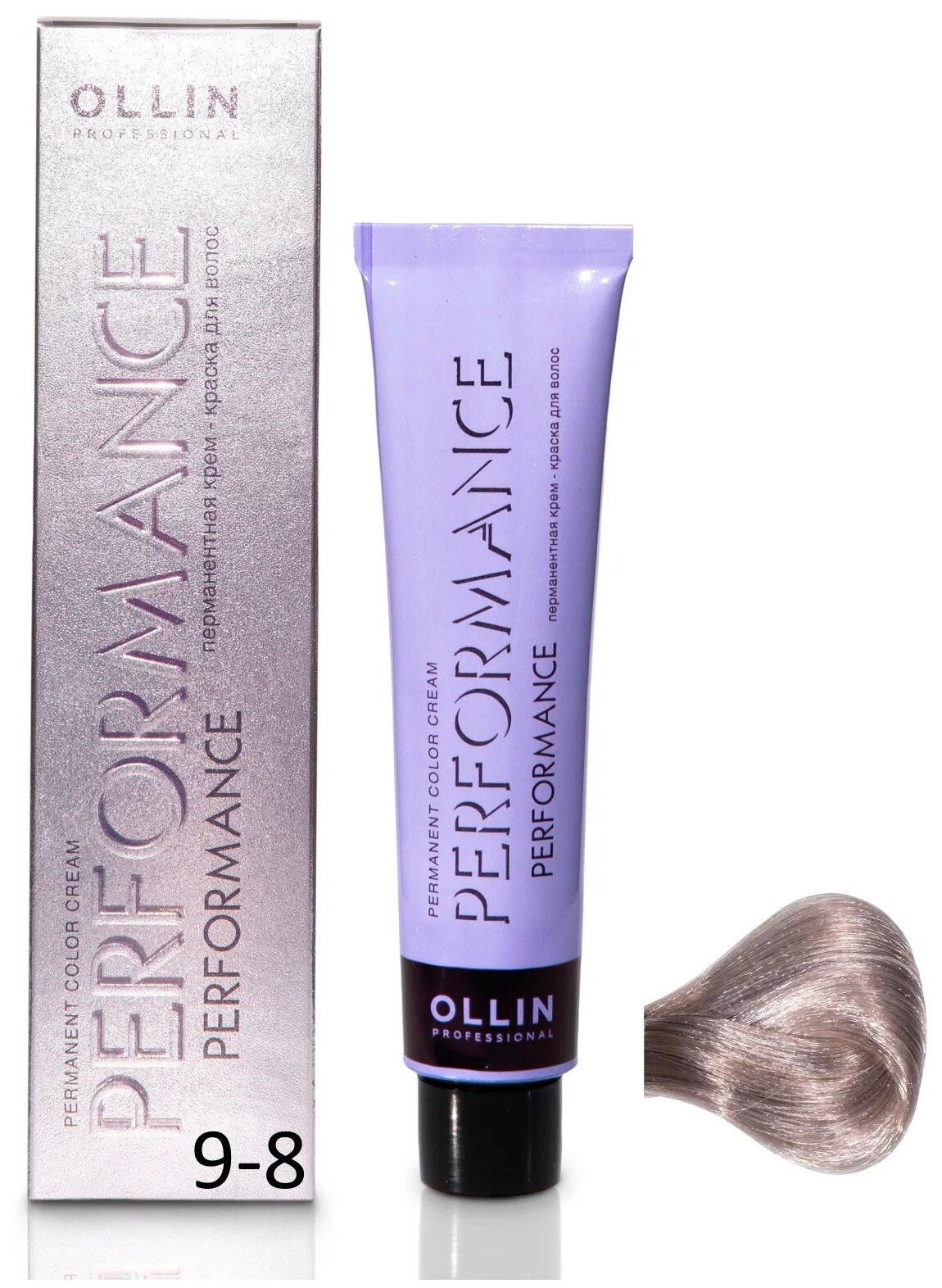 Крем-краска OLLIN PROFESSIONAL PERFORMANCE 9.8 для стойкого окрашивания, 60 мл
