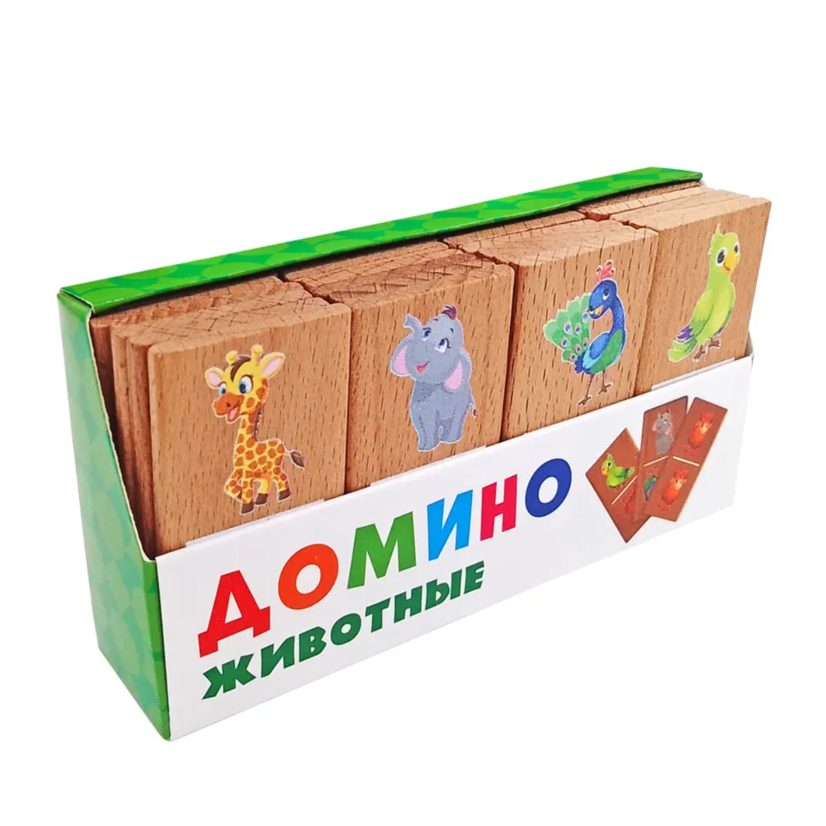 Настольная игры "Домино. Животные"